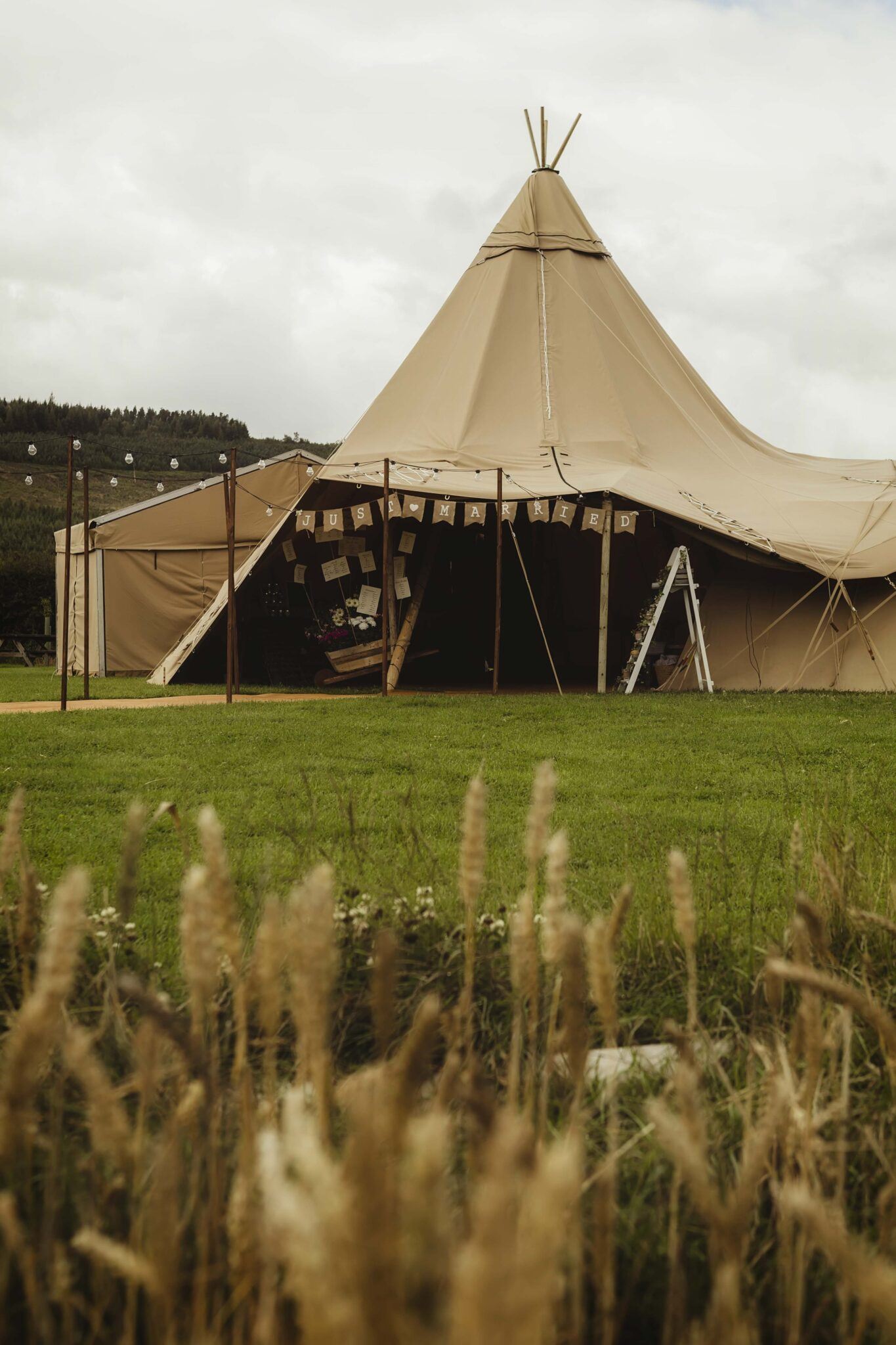 Our Tipis - Townend Farm Tipi Wedding Venue in Yorkshire