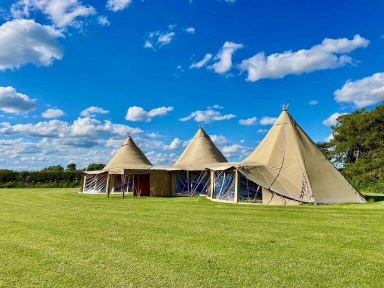 Our Tipis - Townend Farm Tipi Wedding Venue in Yorkshire